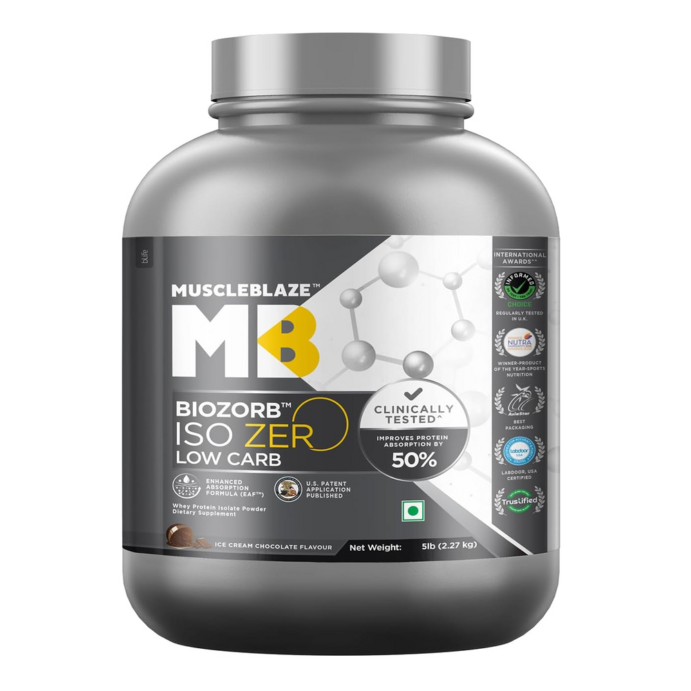 MuscleBlaze Biozorb Iso Zero - Labdoor